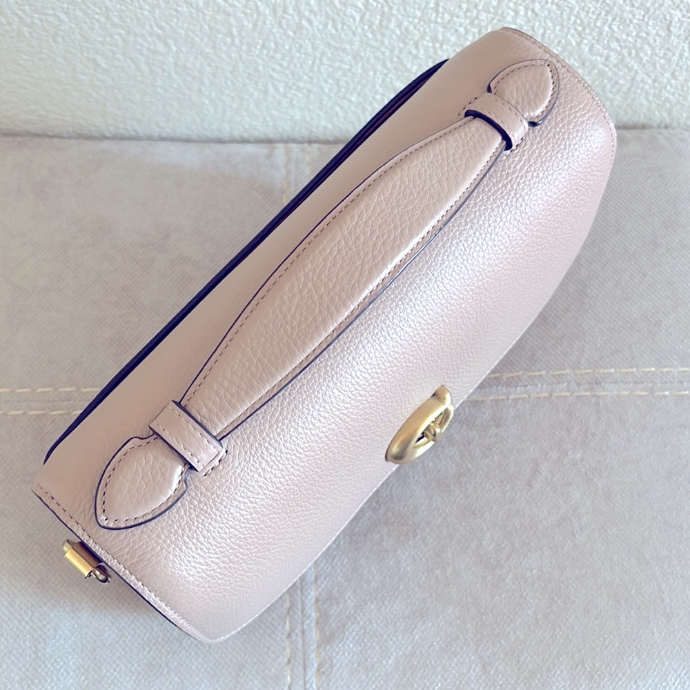 Coach Cassie Crossbody Special Edition Taupe Canvas Gem
